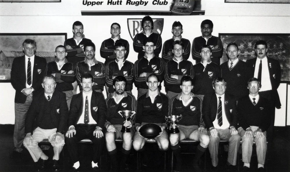 Upper Hutt Rugby Football Club 1990; senior seconds win Ed Chaney Cup ...