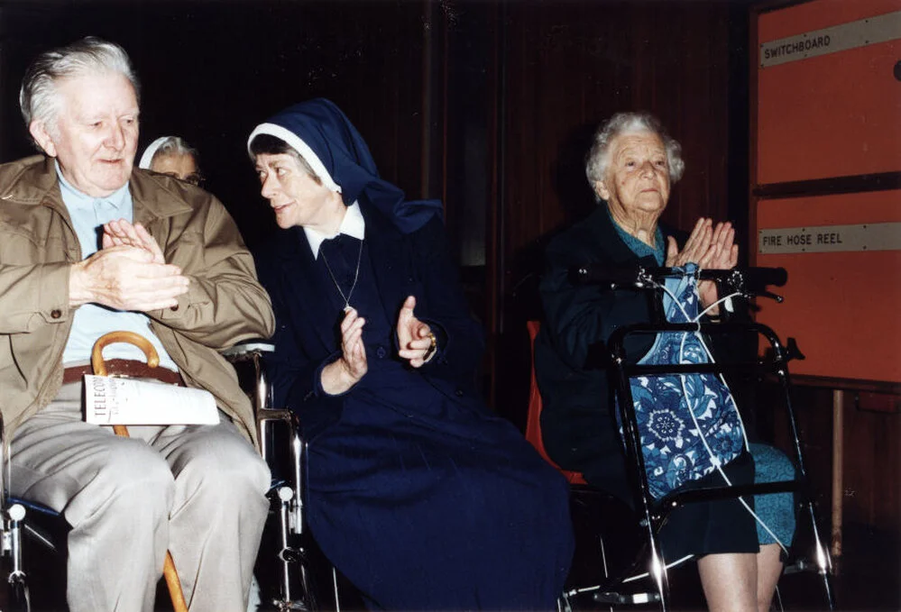 Silverstream Home of Compassion; Jim Swift, Sister Loreto, Kit Haigh at ...