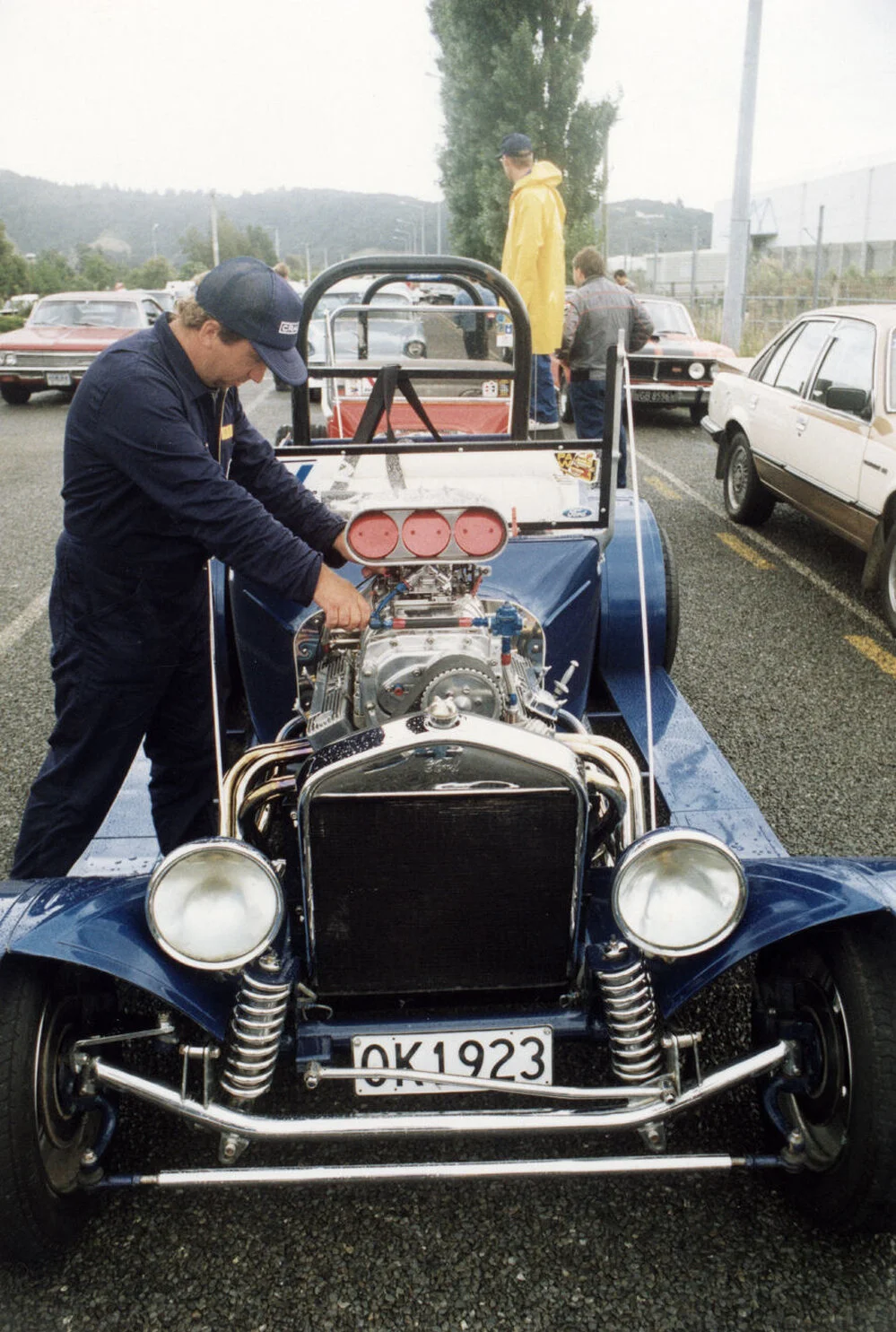 Drag racing; regional "U Save" Dragster run-off finals; Andrew Weir's ...