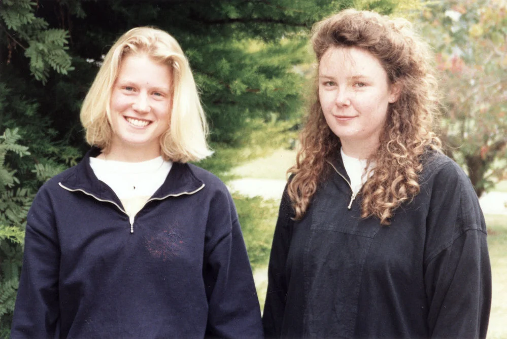 Heretaunga College; German exchange student Carolin Herbrich and host ...