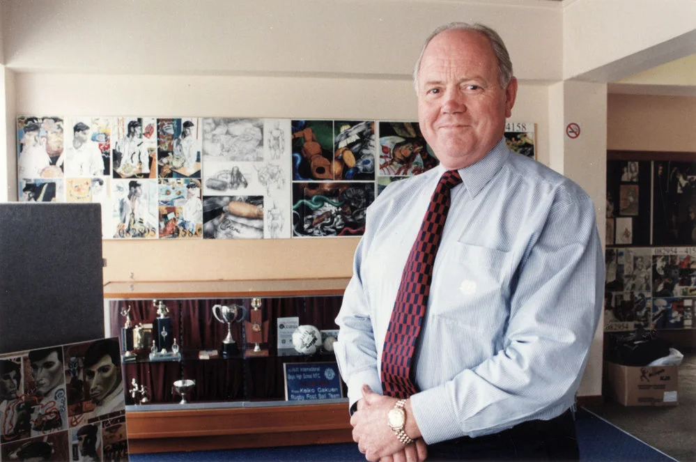 HIBS; Hutt International Boys' School; principal Harvey Rees-Thomas ...