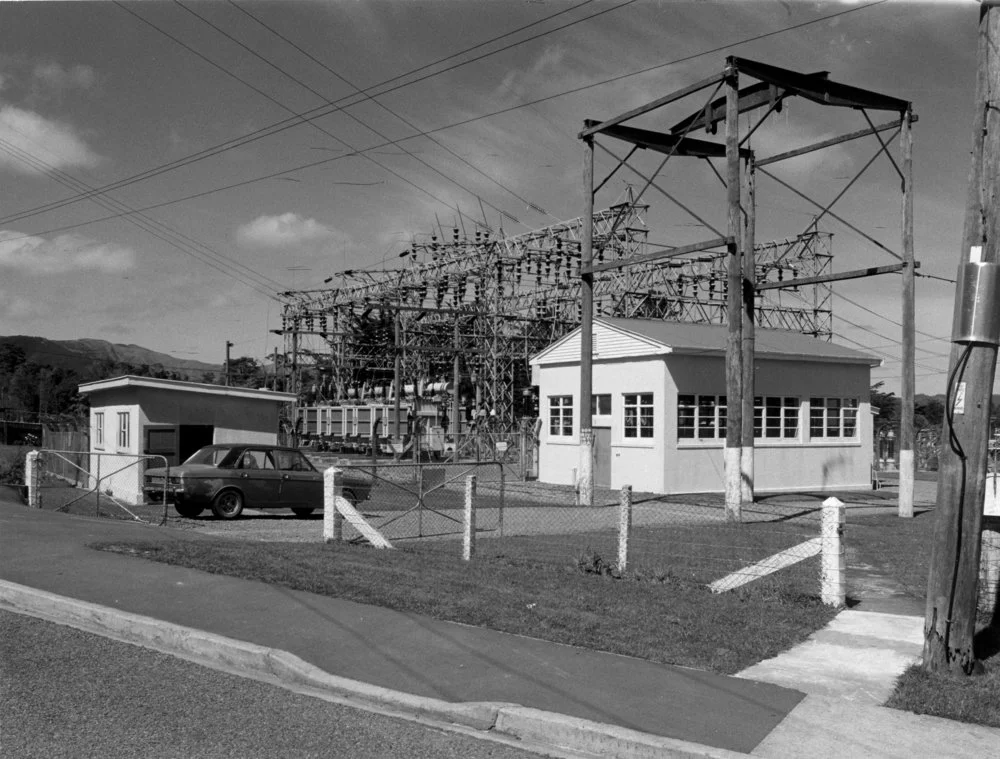 Akatarawa Road; transformer station, north of Harcourt Park. [P2-796 ...
