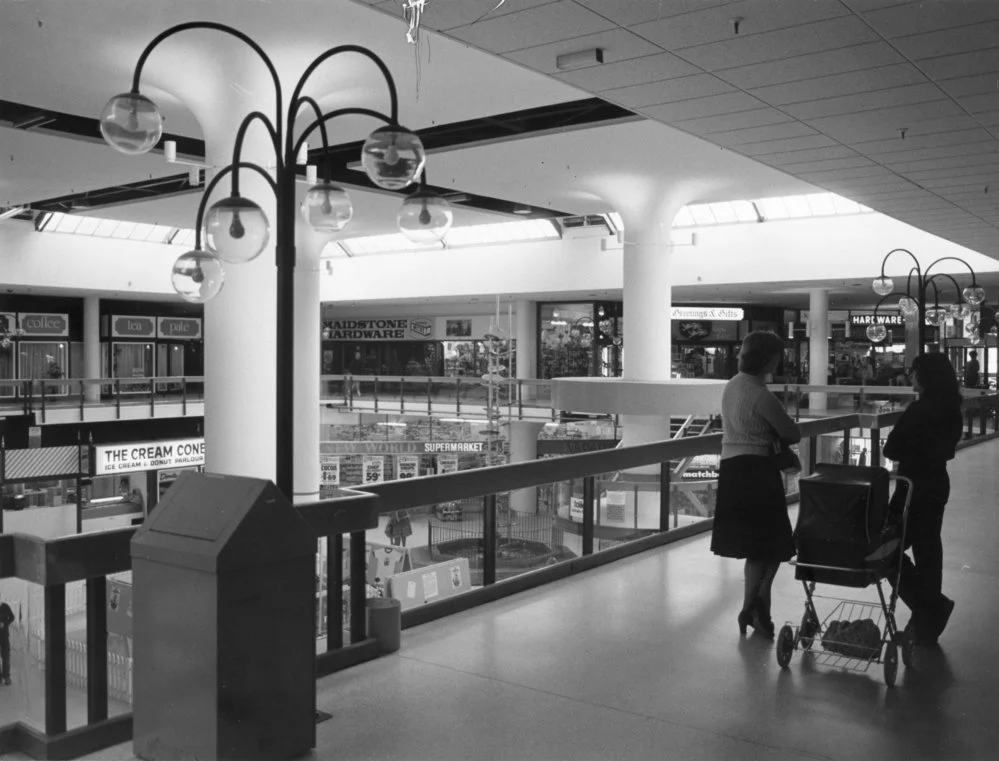 Maidstone Mall interior, from south-east corner, upper level. | Record ...