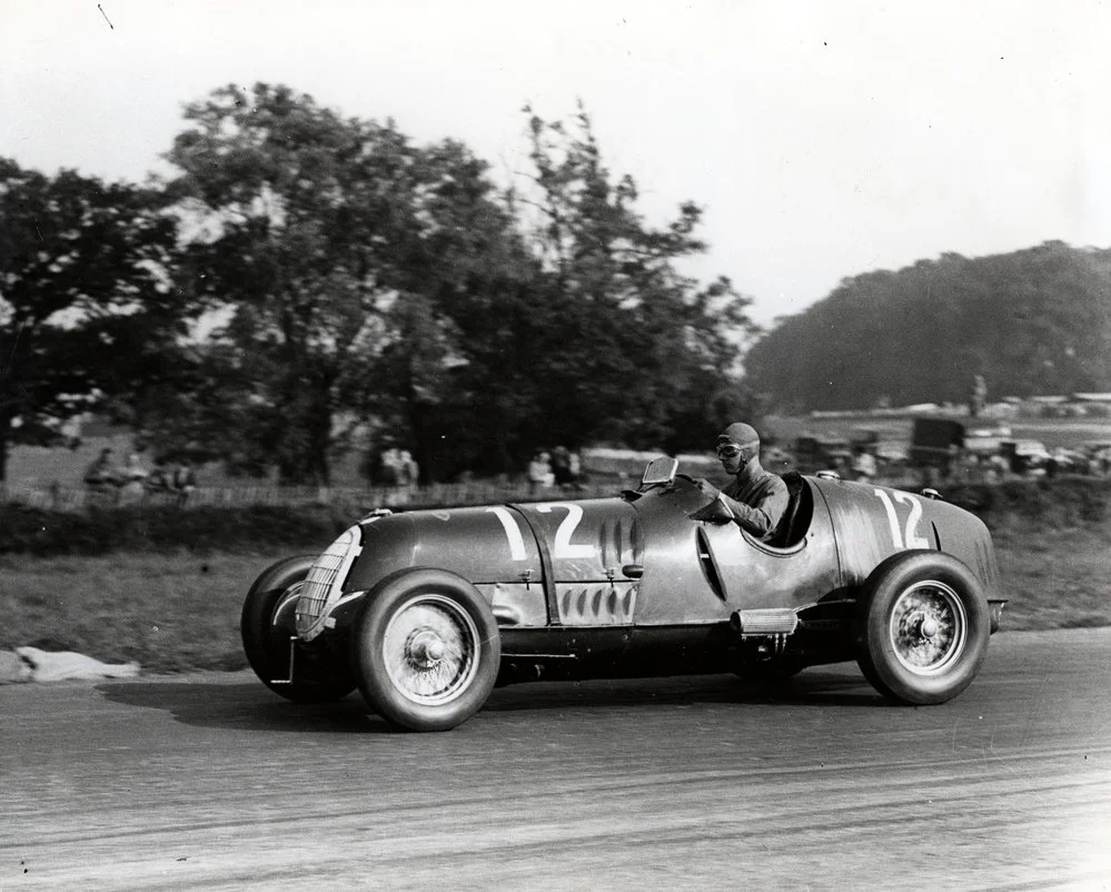 Racing car; Alfa Romeo 8C 35, 1935. | Record | DigitalNZ
