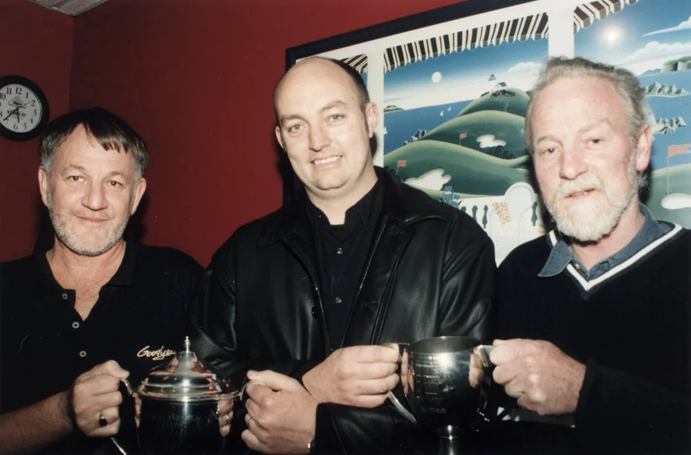Indoor bowls national champions; Ivan Barr (pairs), Neil Semple ...