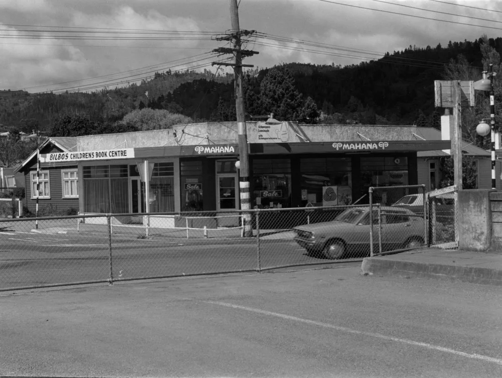 Whiteman's Road and Kiln Street corner, Silverstream; shops. | Record ...