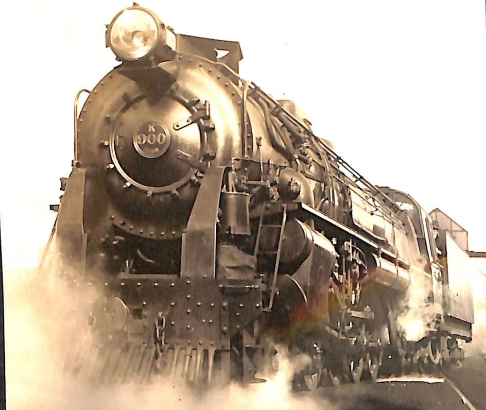 New Zealand Railways locomotive, K 4-8-4 class; number 900; first of ...