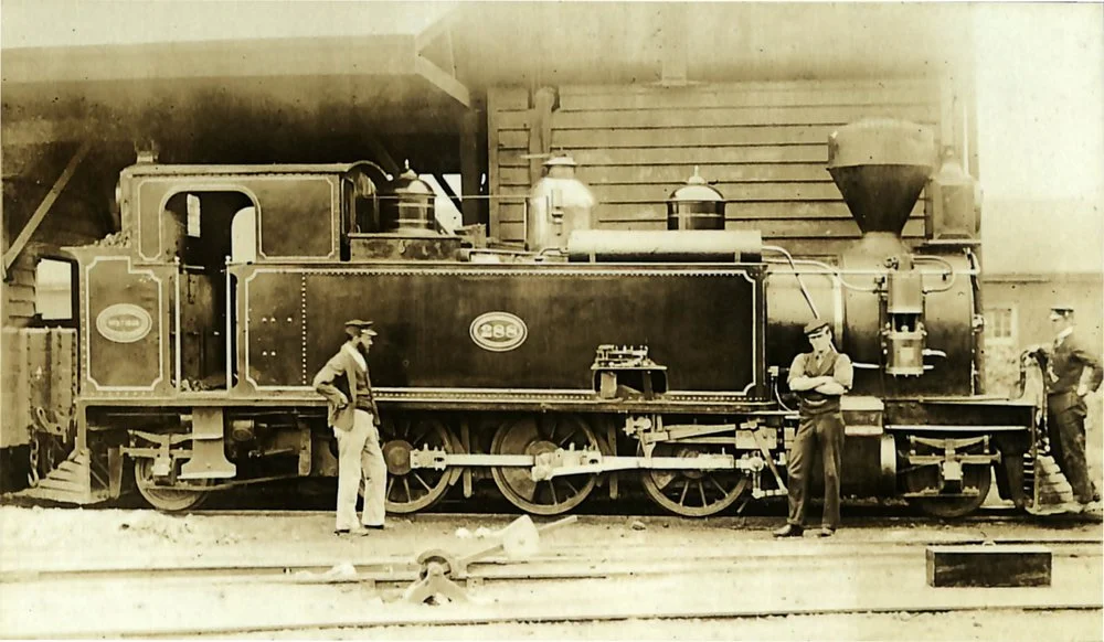 New Zealand Railways locomotive, Wa 2-6-2 T class; number 288 | Record ...