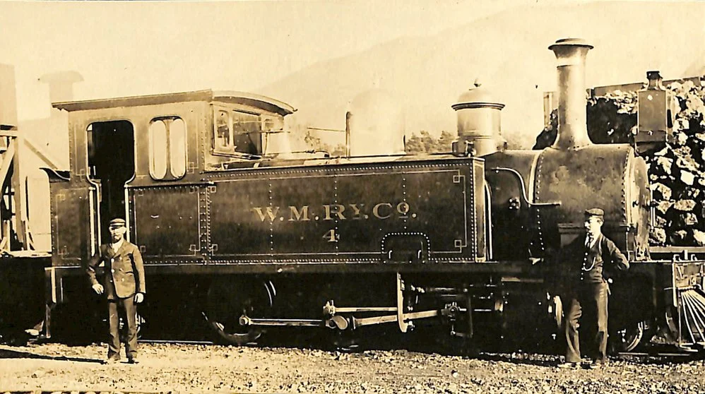 New Zealand Railways locomotive, Wh 2-6-2 T class; number 449 (Manawatu ...