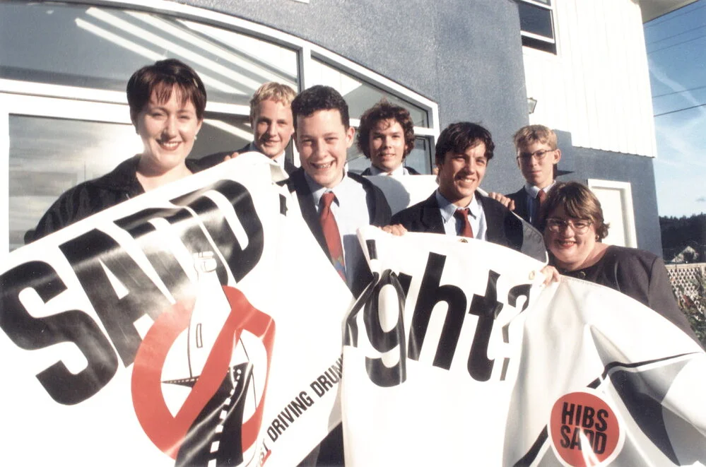 HIBS; Hutt International Boys' School; Students Against Drunk Driving ...