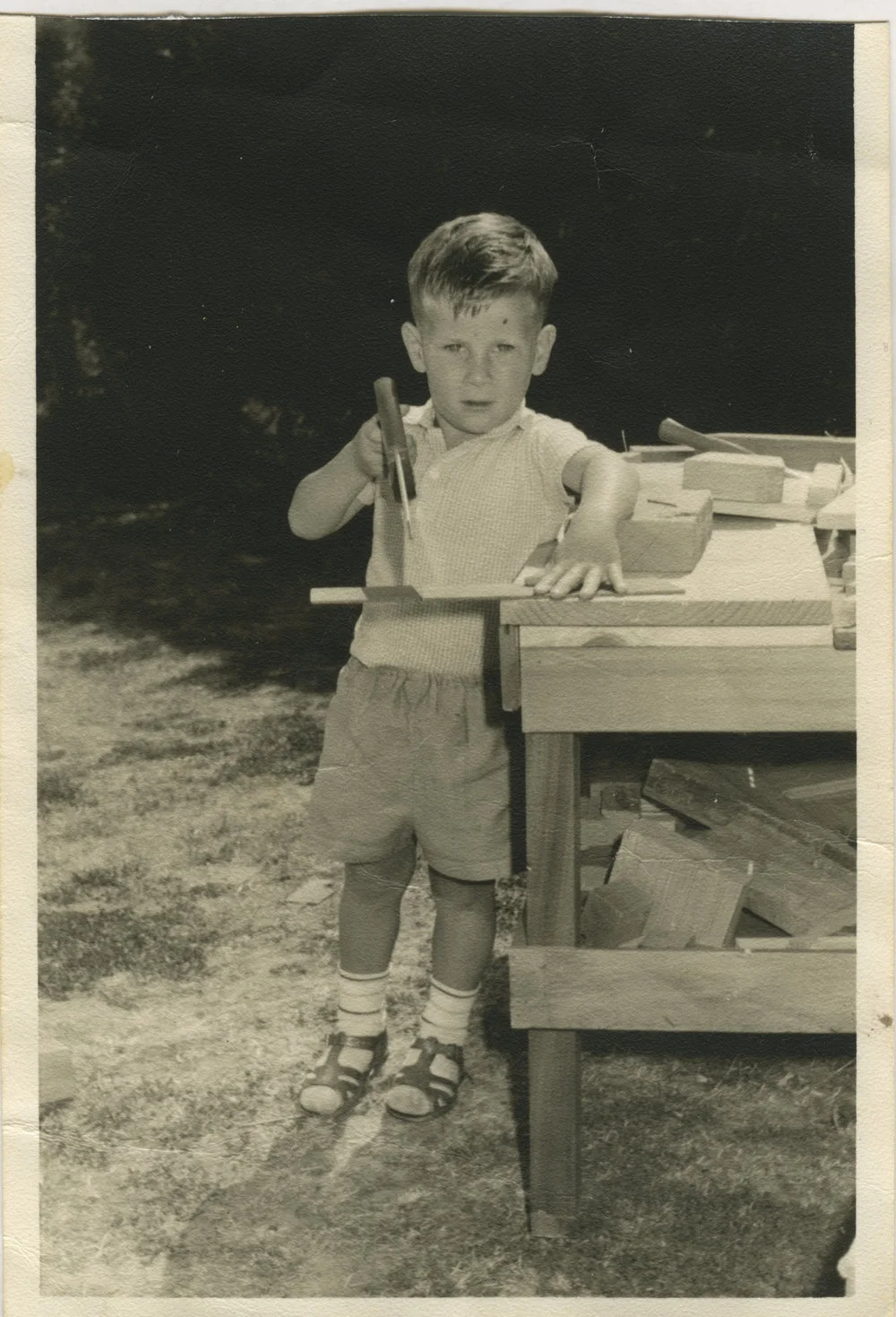 Harris family; David Harris (son of Beryl and Arthur Harris), Cottle ...