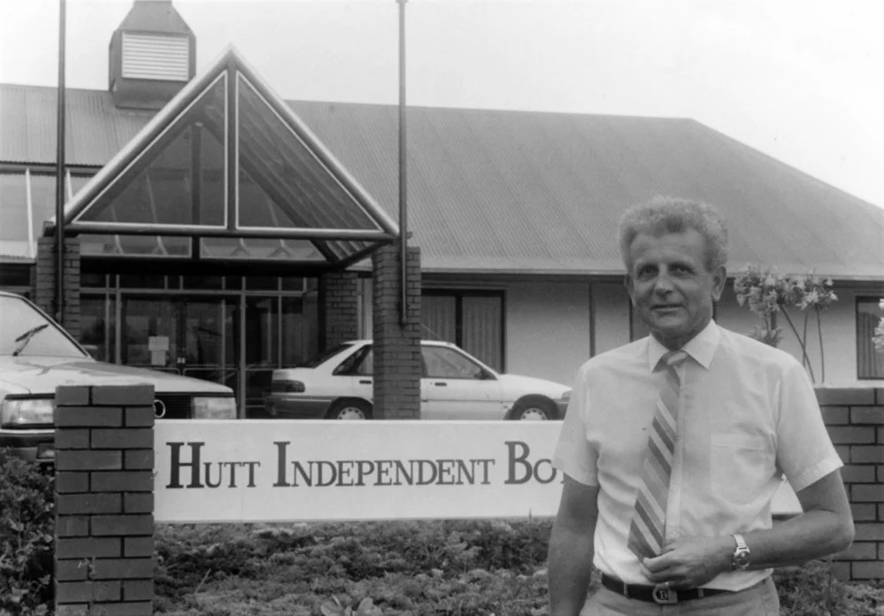 HIBS; Hutt Independent Boys' School; founding principal Barry Kerr ...