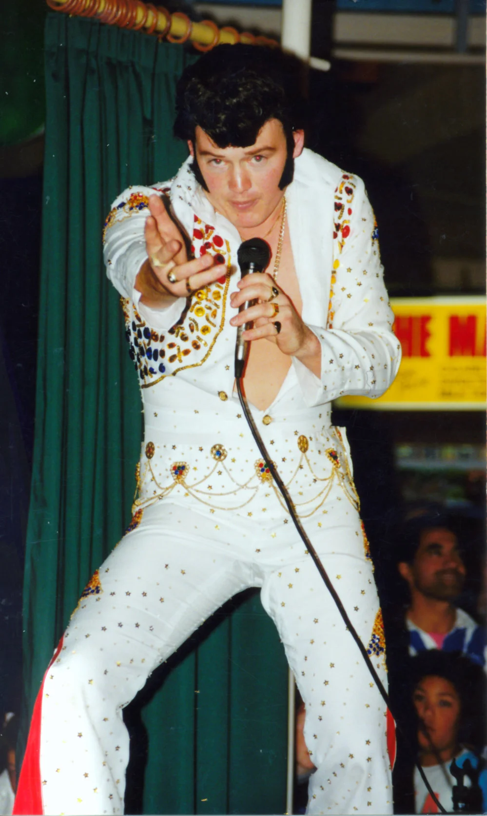 Elvis impersonator Brian Childs; best in Australasia. | Record | DigitalNZ