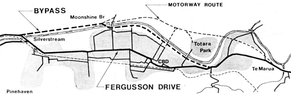 State Highway 2, Silverstream-Te Marua; alternative routes | Record ...