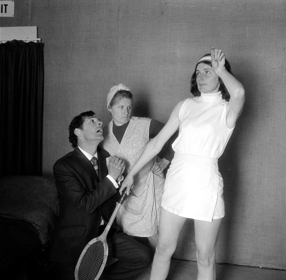 Heretaunga Players; The Real Inspector Hound: Roger Burr, Margaret ...