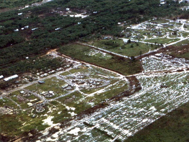 Nui Dat from the air | Record | DigitalNZ