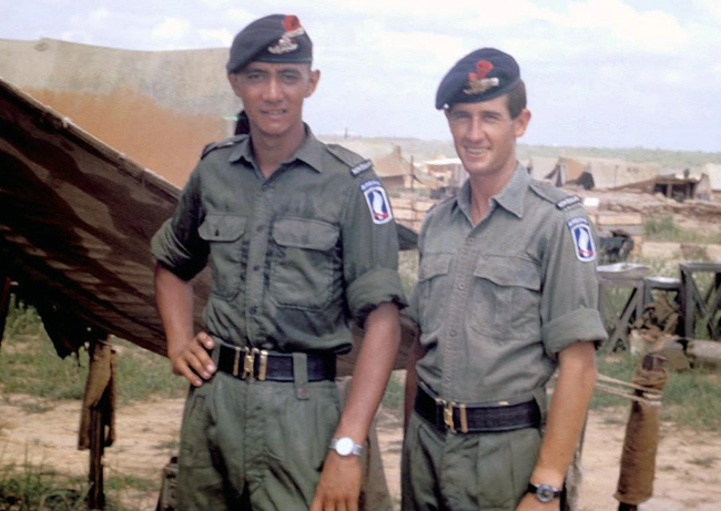 Mike Makoare and Denis Dwane, 1966 | Record | DigitalNZ