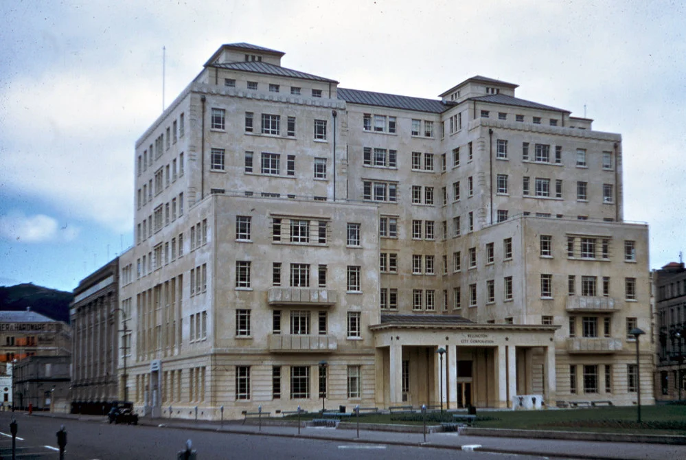 Wellington City Council Municipal Office Building, Mercer Street ...