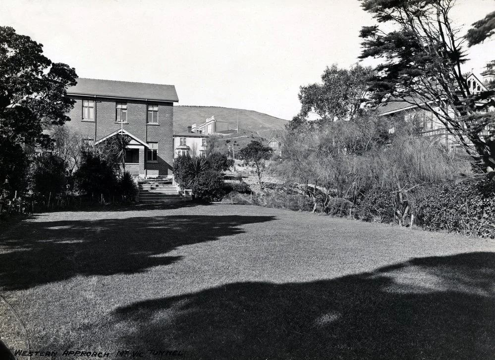 Western approach to Mt Victoria Tunnel | Record | DigitalNZ