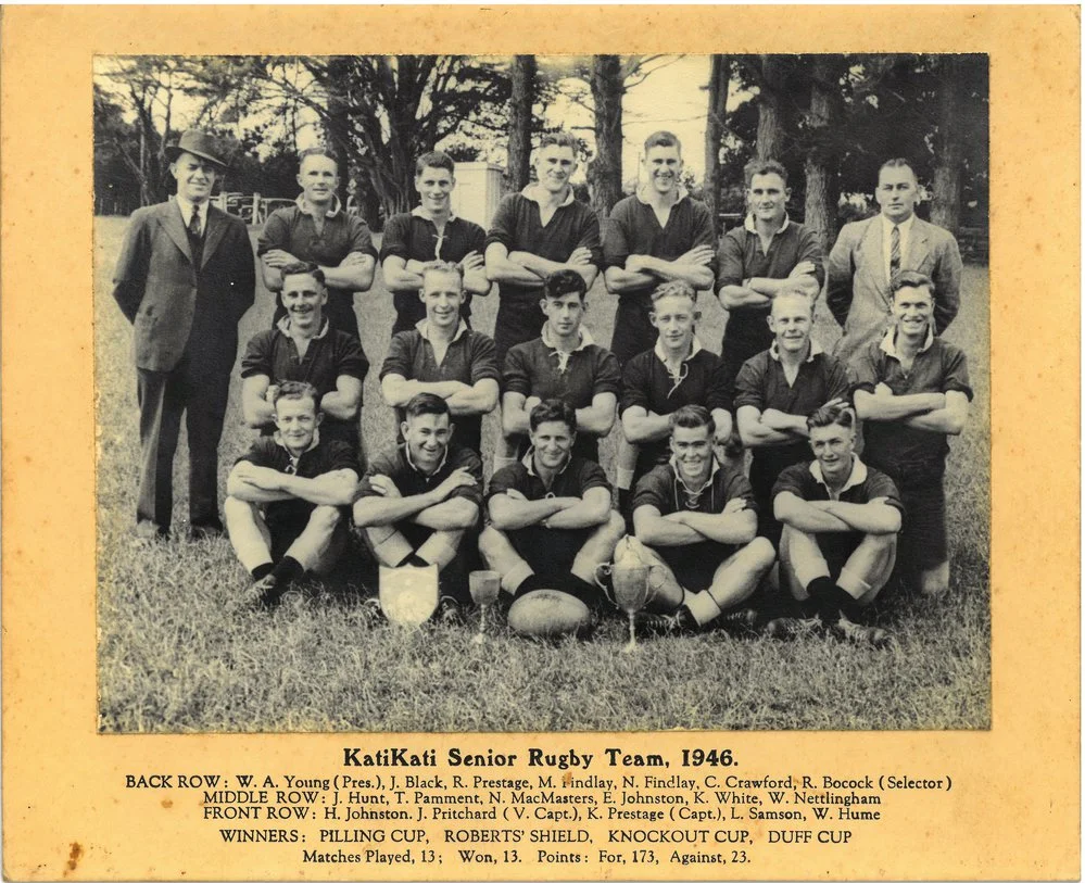 KatiKati Senior Rugby Team 1946 | Record | DigitalNZ