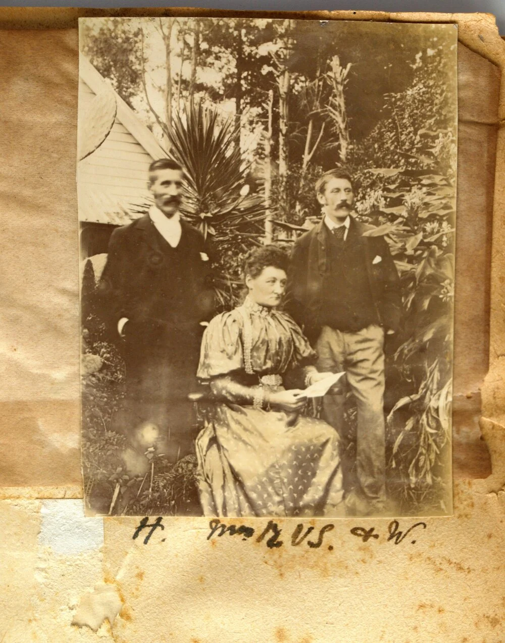 Andrew (a.k.a. Harry), Emily Surtees (nee Stewart) and William Stewart ...