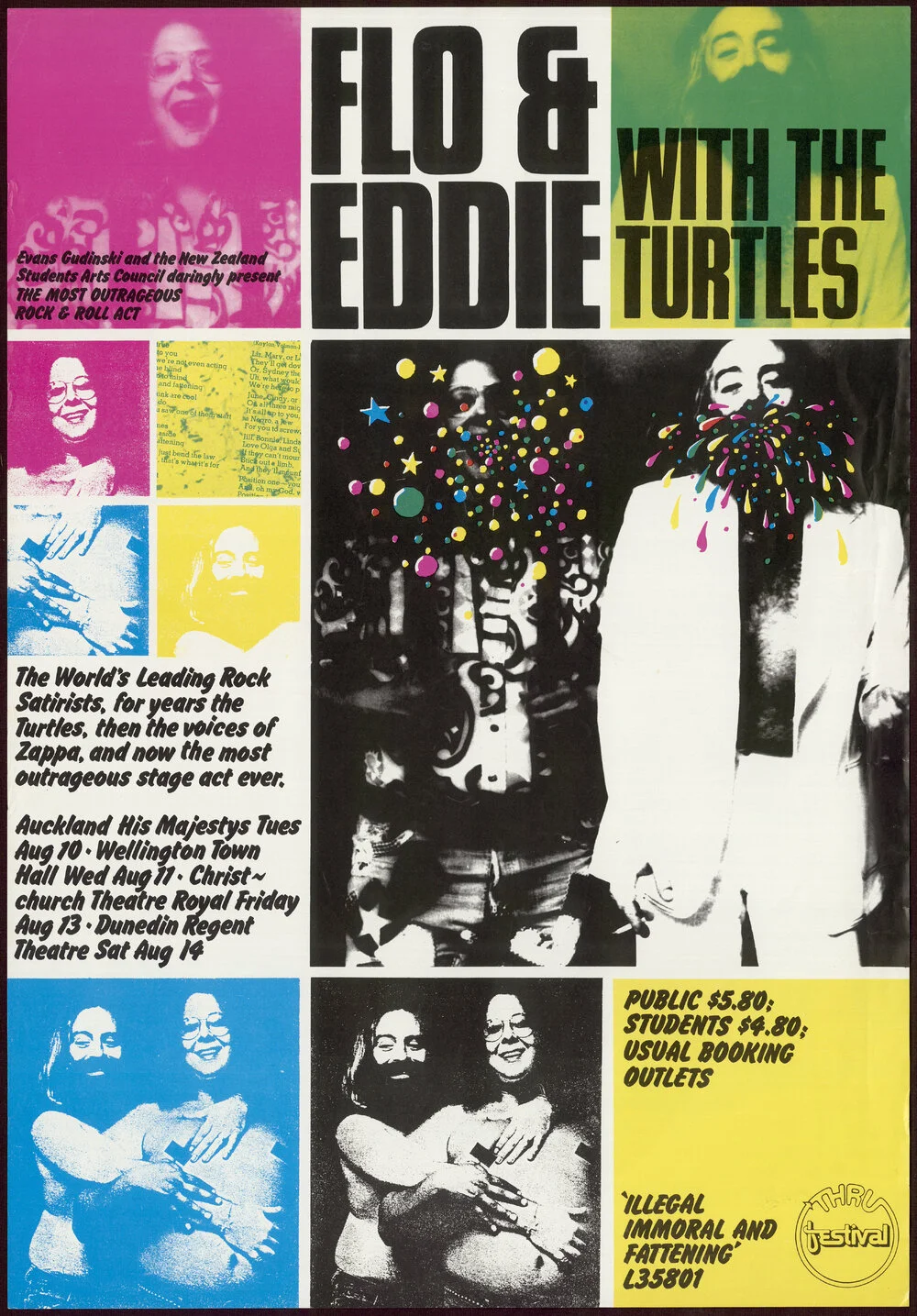 Flo & Eddie with the Turtles. | Record | DigitalNZ