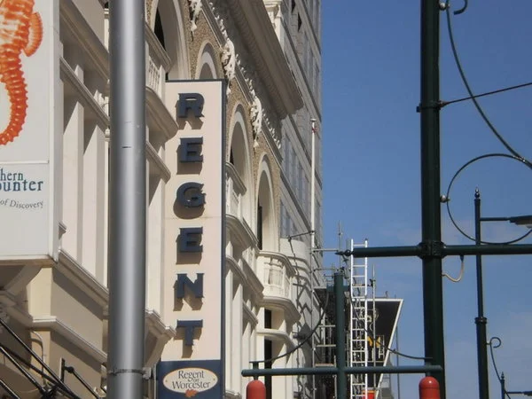 Regent Theatre Building signage | Record | DigitalNZ