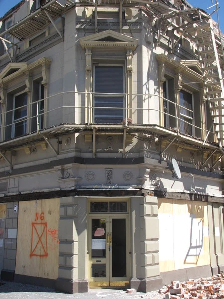 Main entrance to Cecil House | Record | DigitalNZ