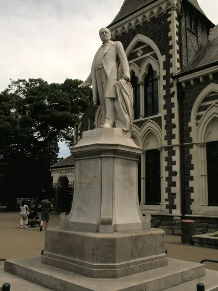 William Rolleston statue | Record | DigitalNZ